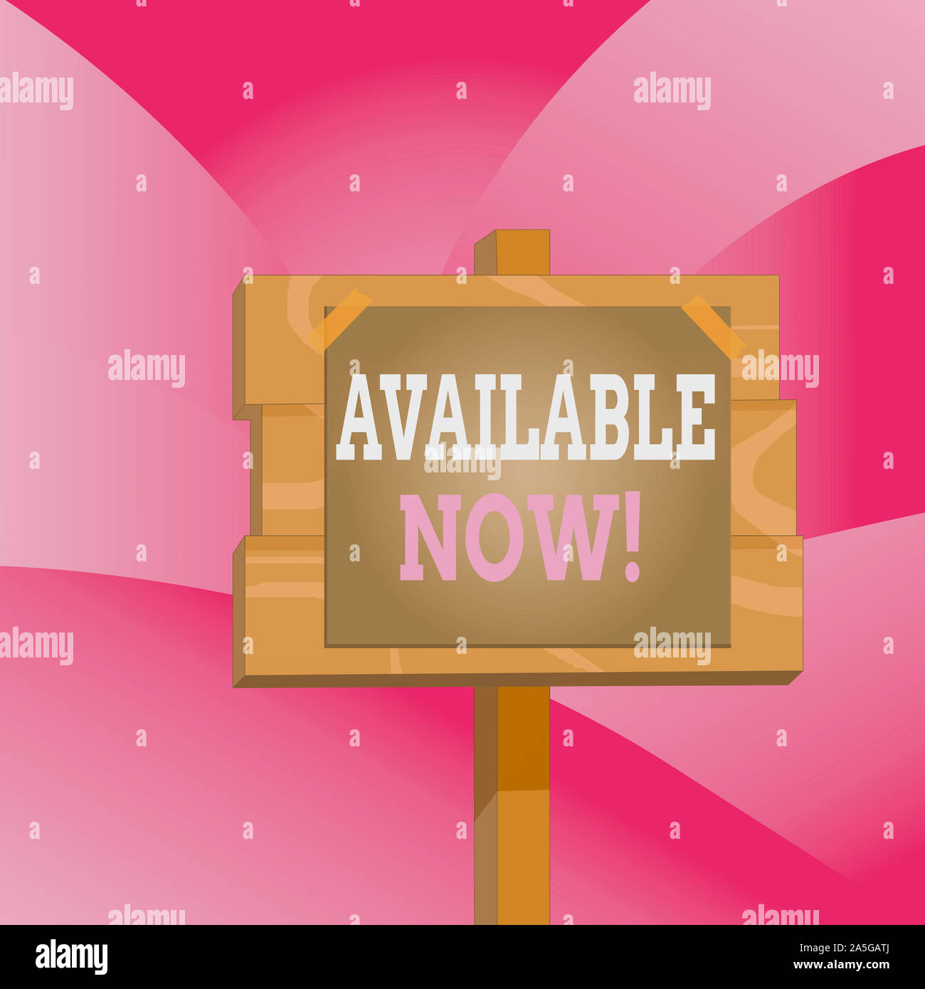 Handwriting text Available Now. Conceptual photo you can find it obtain ...