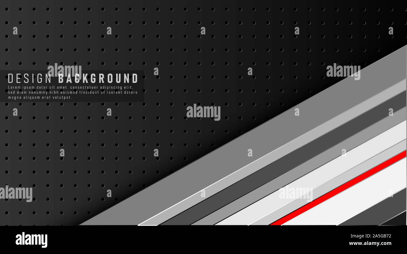 Black technology concept abstract background with texture steel . 3D ...