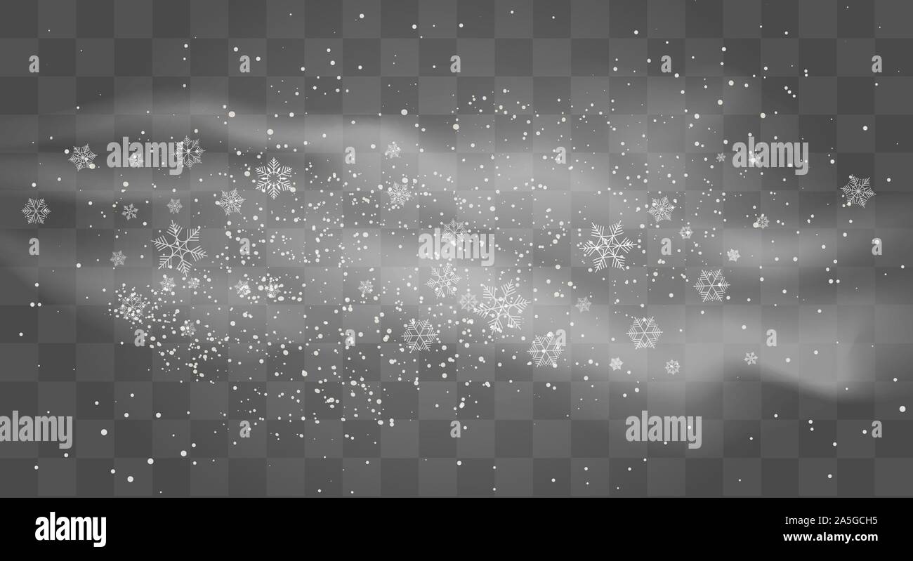 Fog on bright winter Stock Vector Images - Alamy