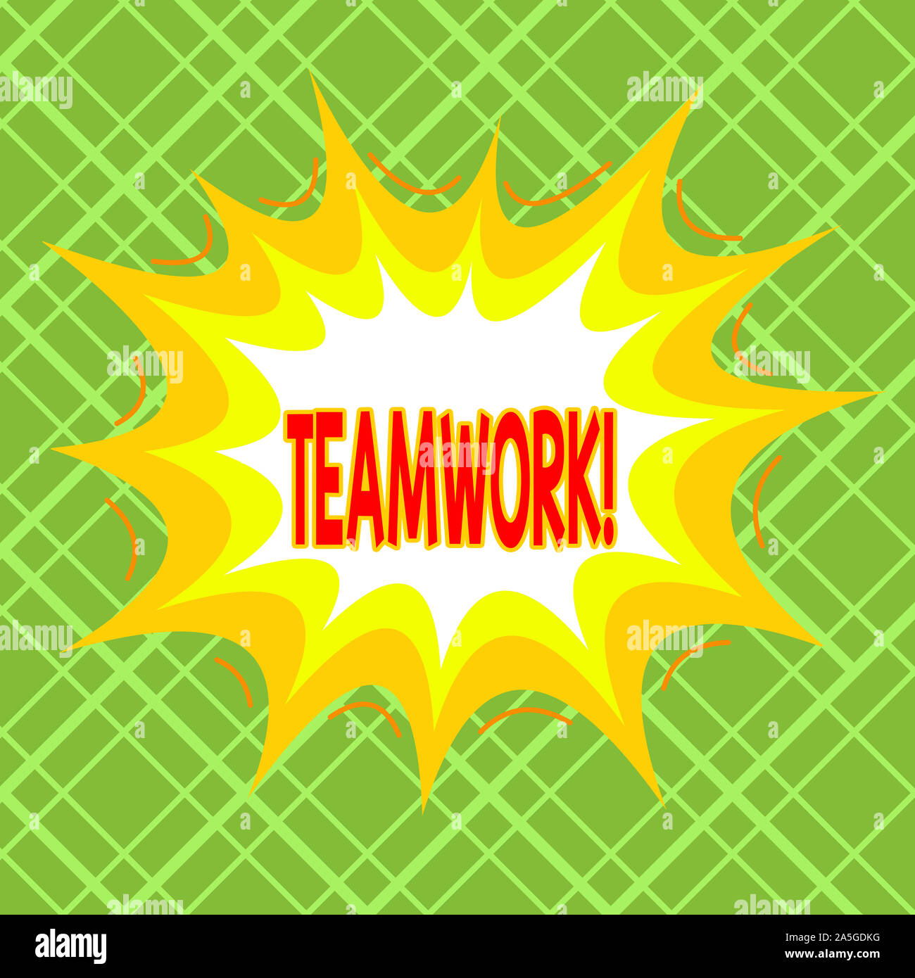 Text sign showing Teamwork. Business photo text combined action of ...