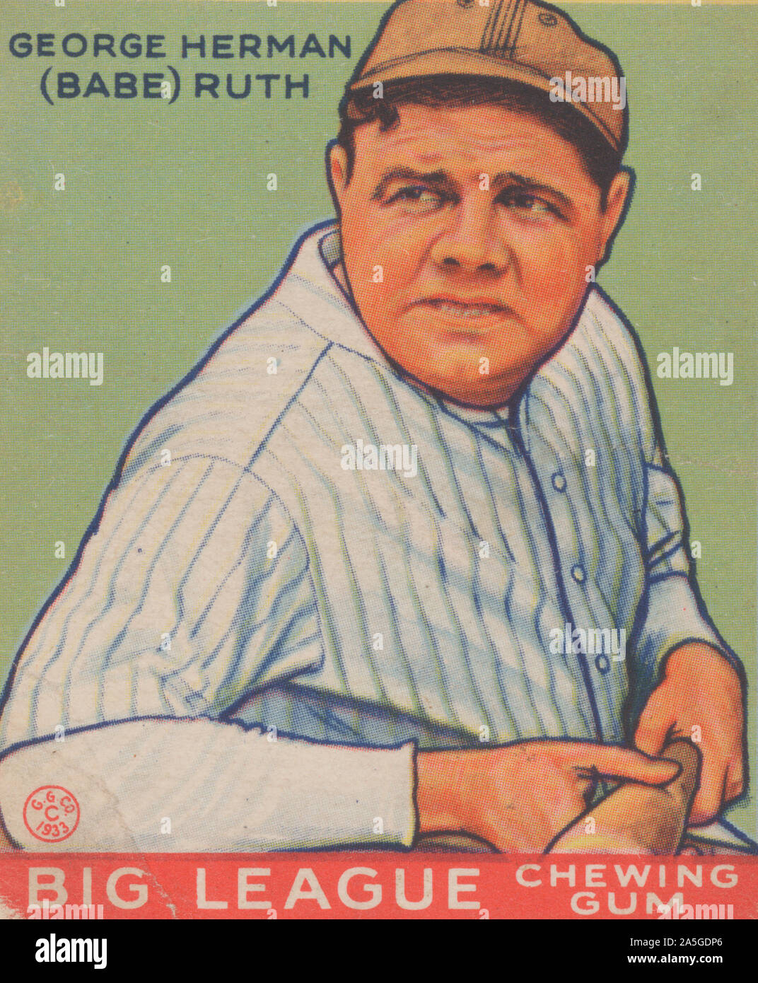 Babe Ruth Yankees Card