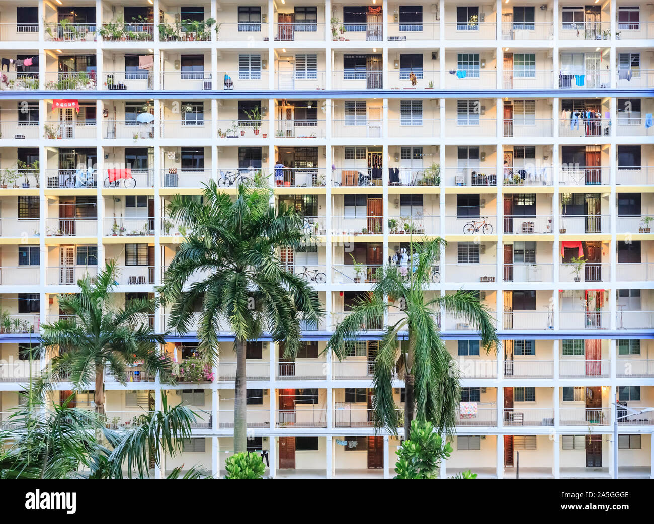 Singapore-11 JUN 2018:Singapore high density residential building HDB ...