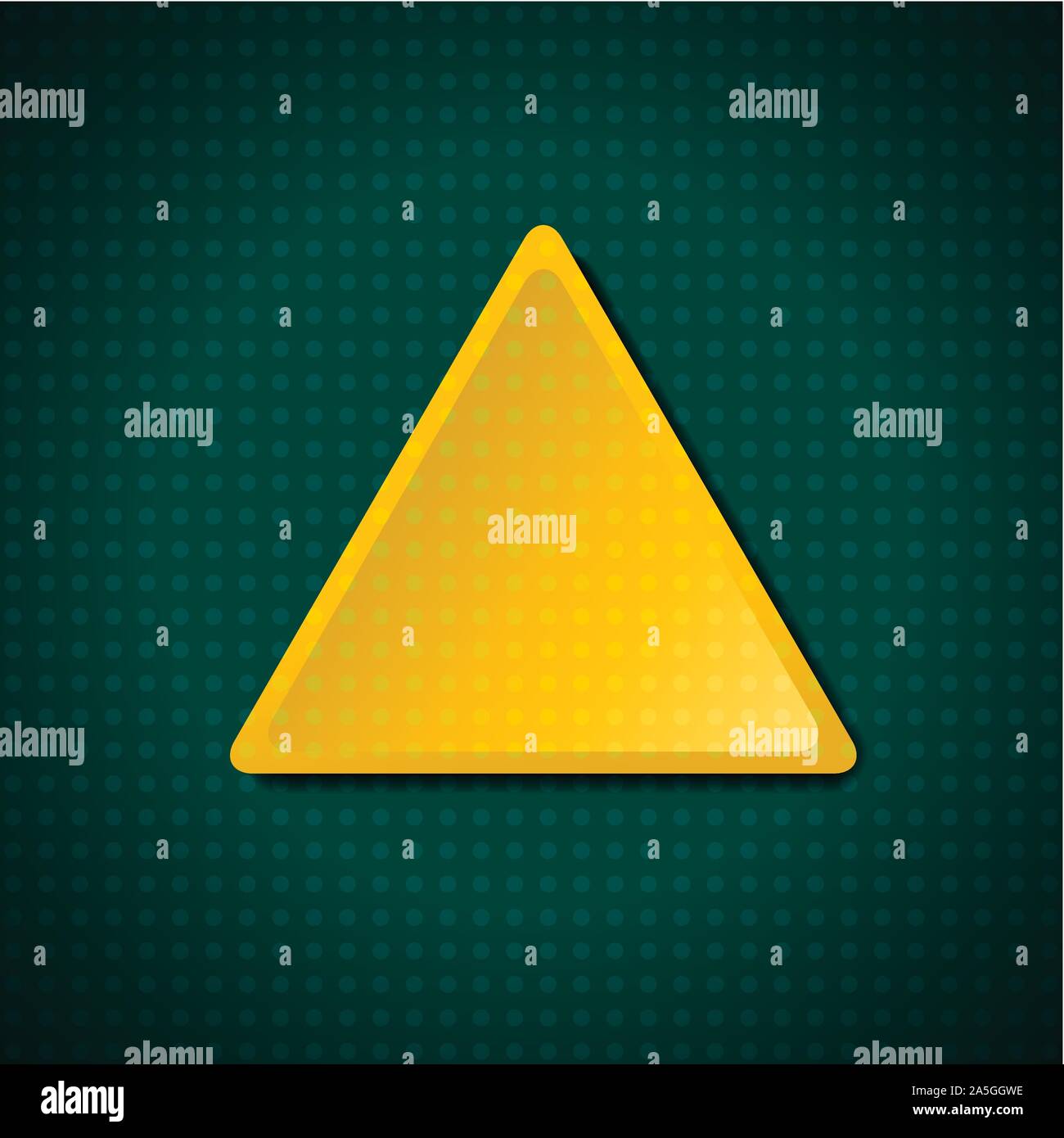 Triangular dotted frame Stock Vector Image & Art - Alamy