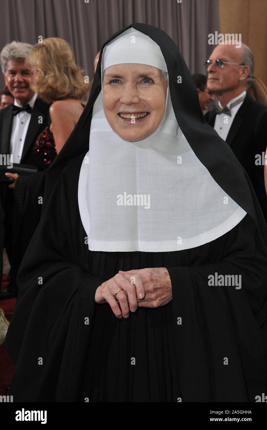 LOS ANGELES, CA. February 26, 2012: Mother Delores Hart at the 84th ...
