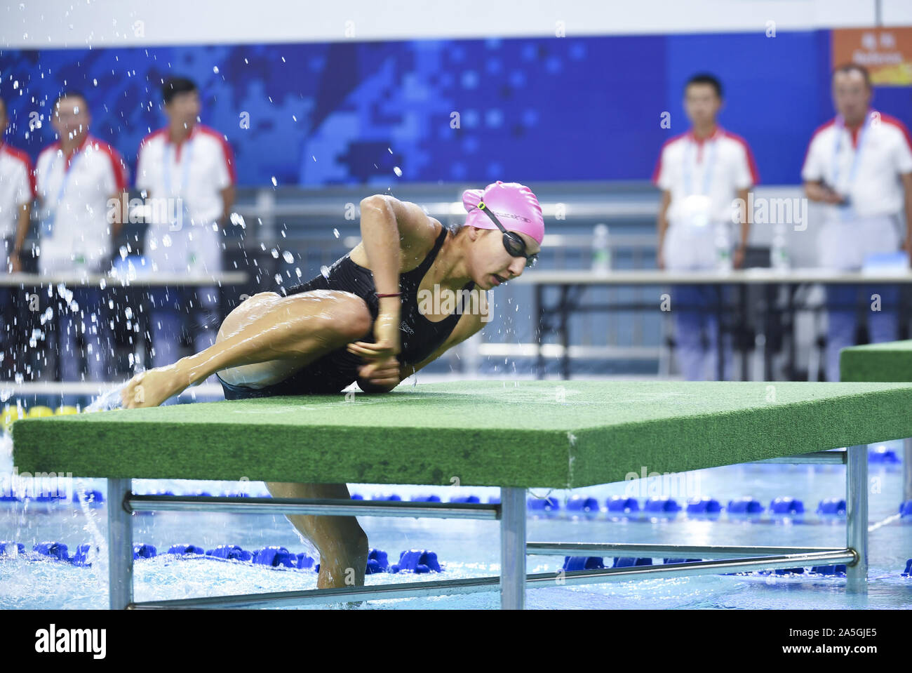 Wuhan, China's Hubei Province. 21st Oct, 2019. Salazar Aylin Jennifer ...