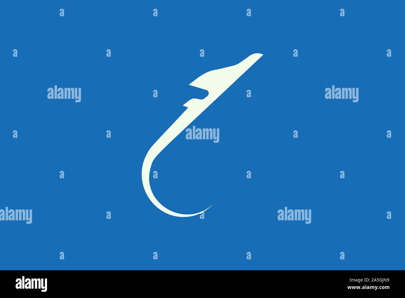 Vector illustration of plane shape design. Minimalist and simple logo ...