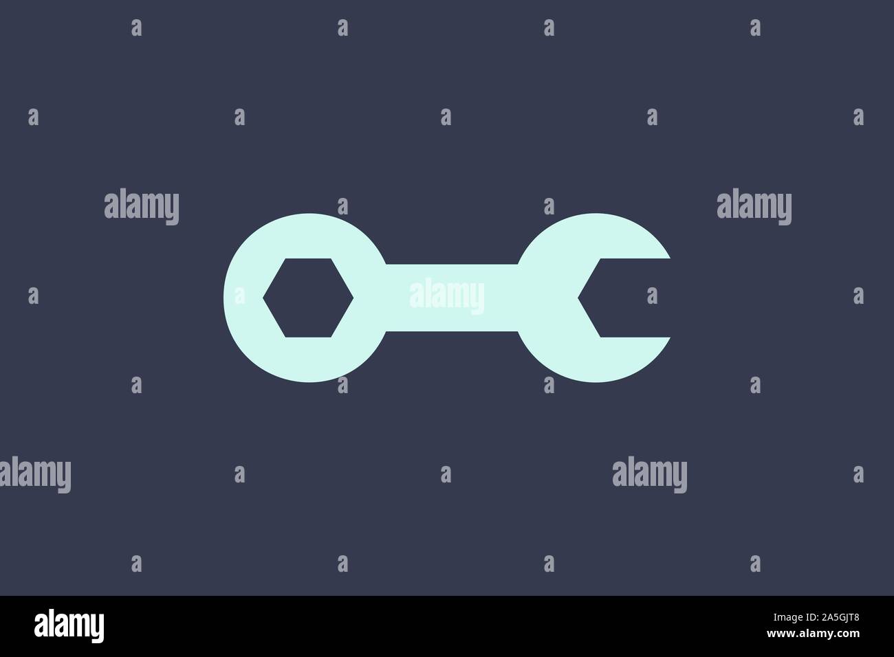 Vector illustration of mechanical equipment shape. Minimalist and ...