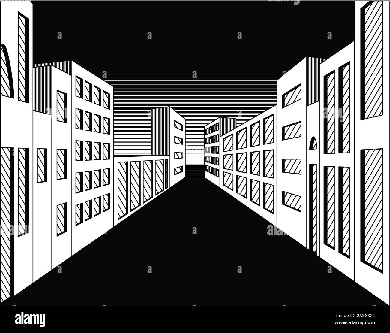 Big beautiful black white Stock Vector Images - Alamy