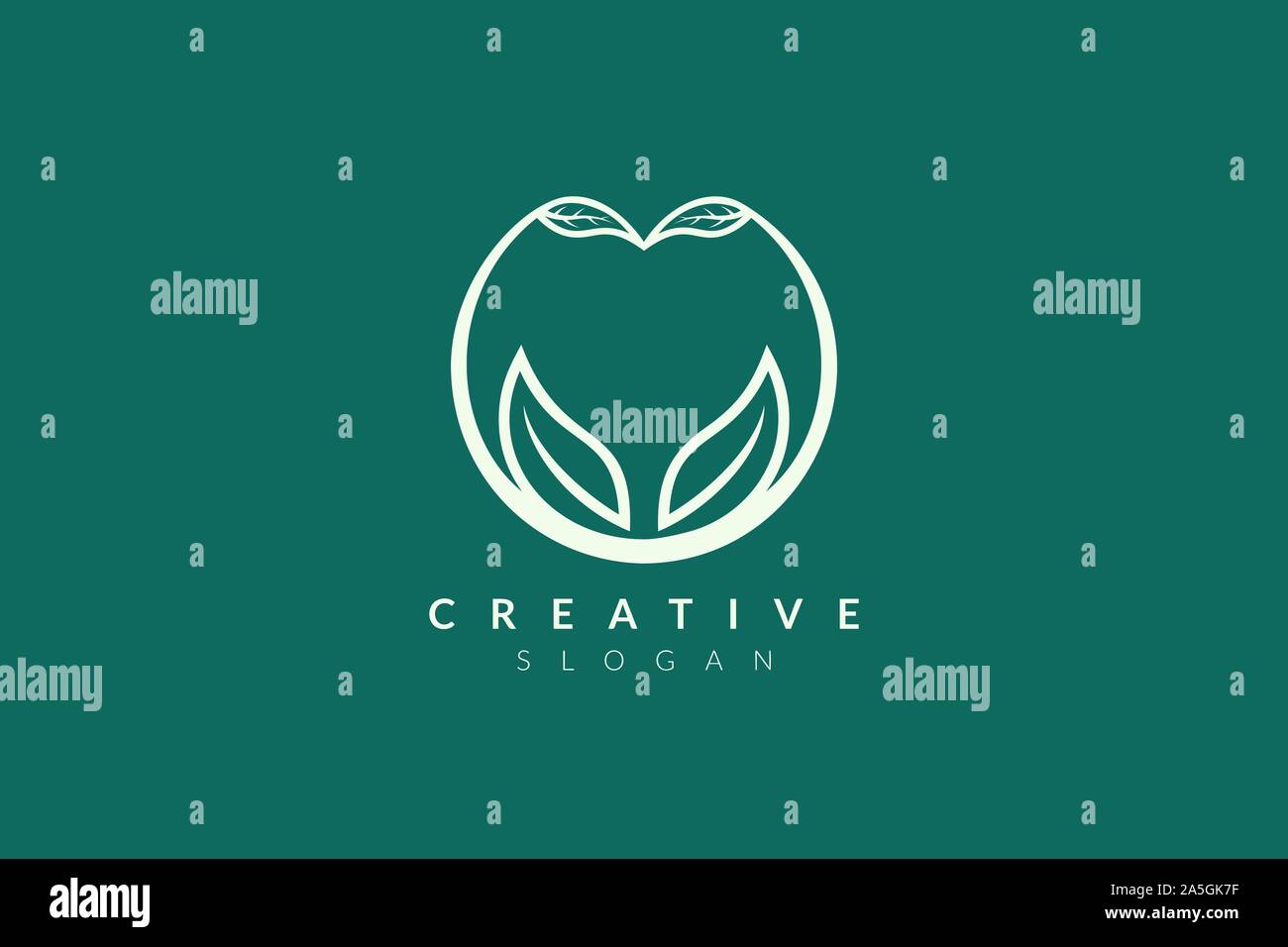 Vector design leaf various abstract shape. Minimalist leaf design, flat ...