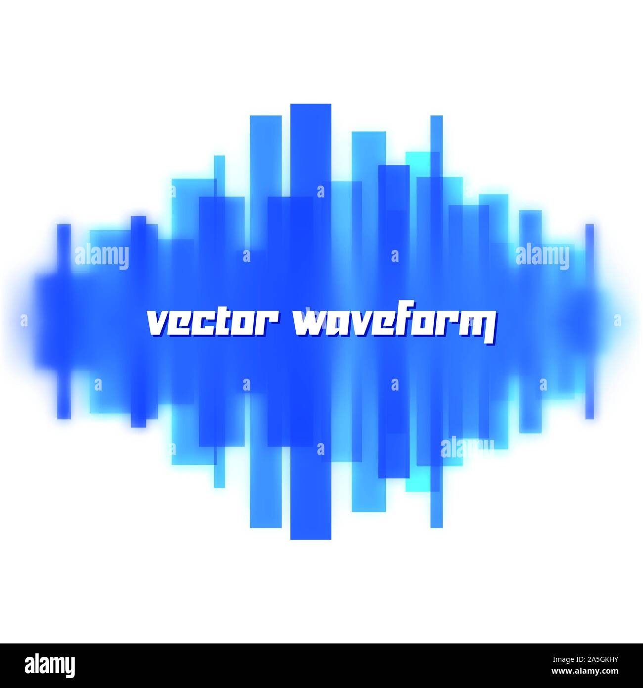 Blurred waveform made of lines Stock Vector Image & Art - Alamy