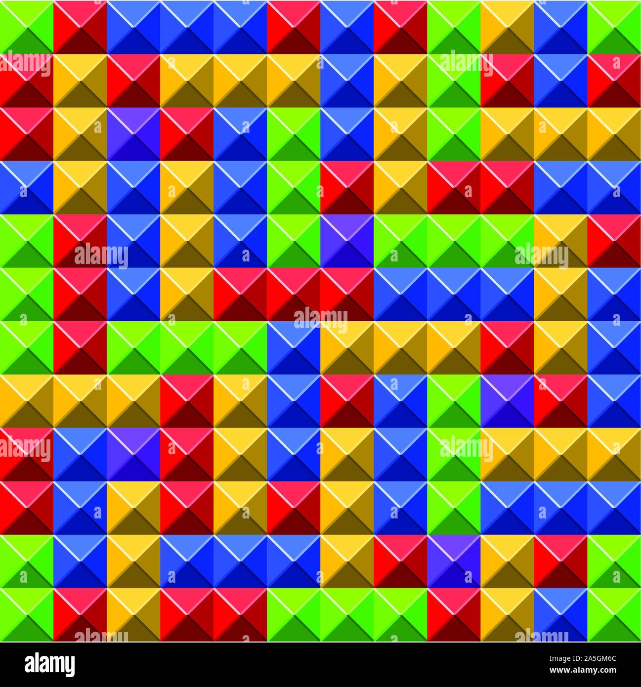 Pyramid tiles pattern Stock Vector Image & Art - Alamy