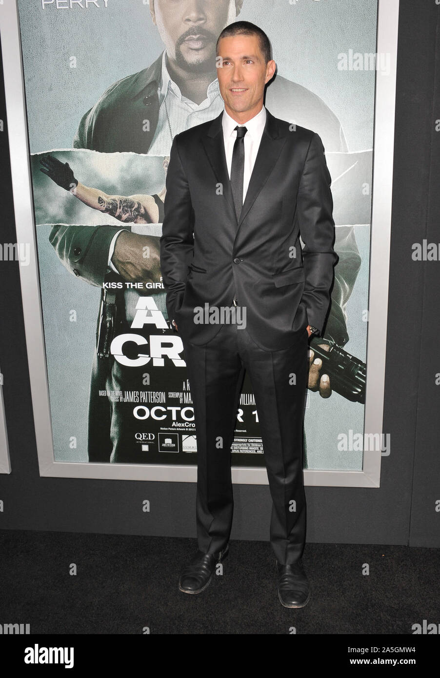 Matthew fox alex cross hi-res stock photography and images - Alamy