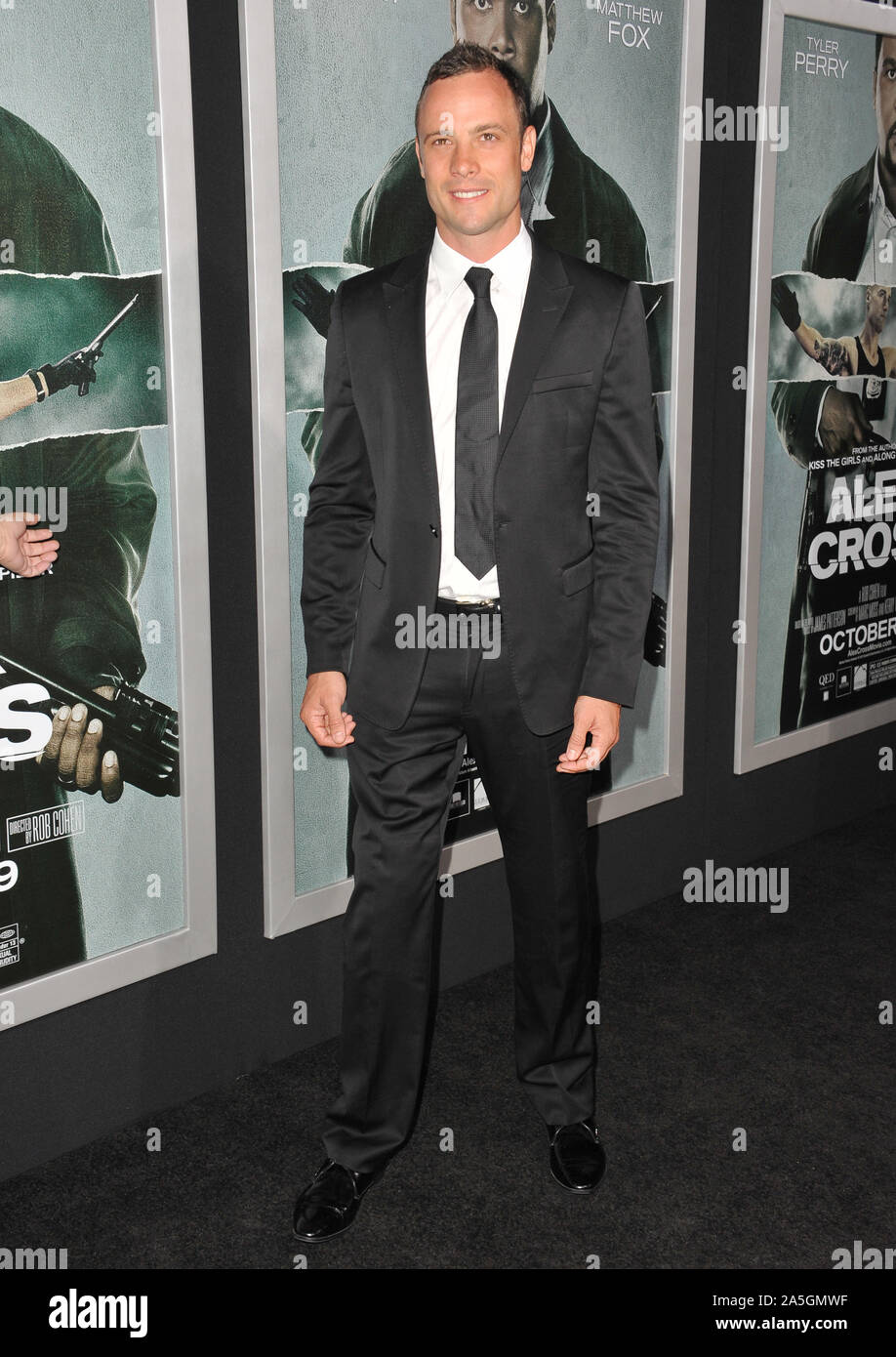 LOS ANGELES, CA. October 15, 2012: Olympic & Paralympic athlete Oscar ...