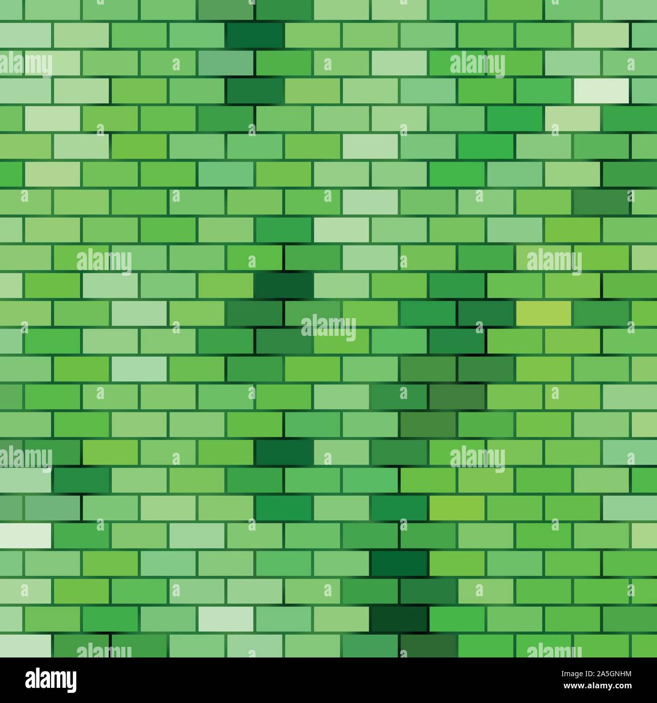 Grass themed background with brick grid Stock Vector Image & Art - Alamy