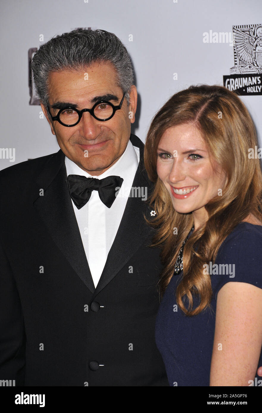 LOS ANGELES, CA. November 15, 2012: Eugene Levy & daughter Sarah at the ...