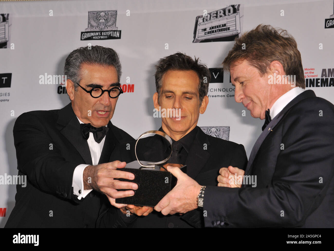 LOS ANGELES, CA. November 15, 2012: Eugene Levy (left), Ben Stiller ...