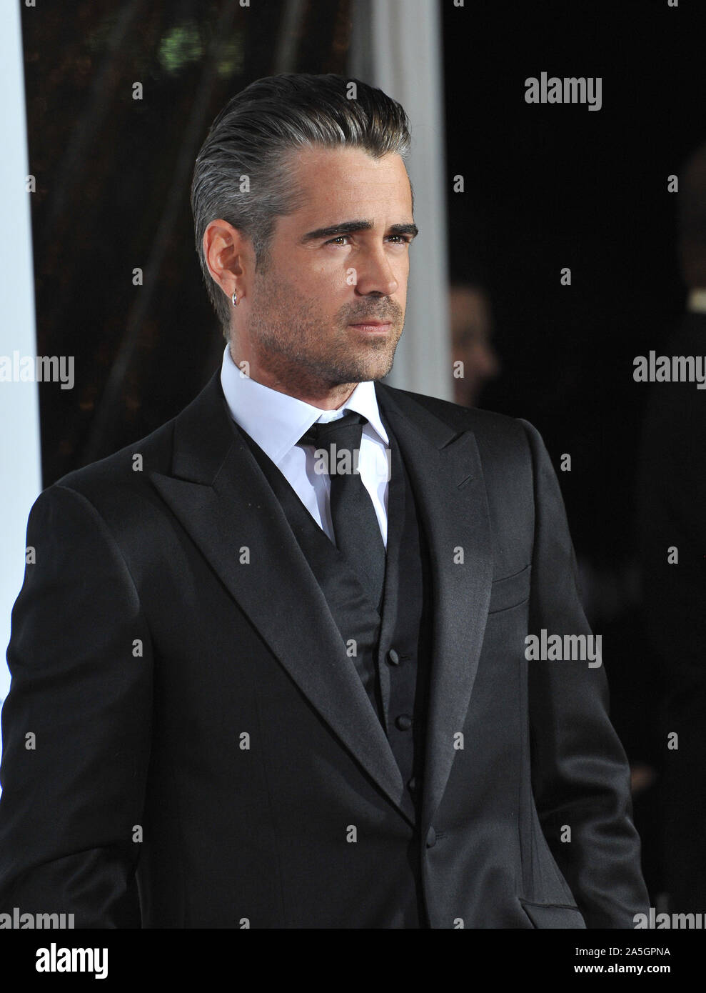 LOS ANGELES, CA. December 10, 2011: Colin Farrell at the American ...