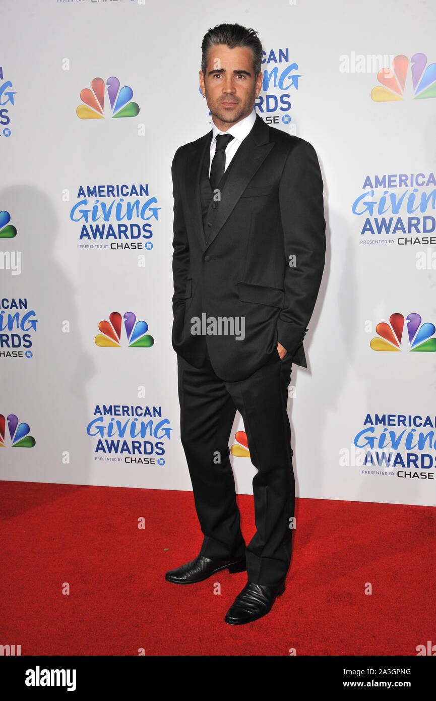 LOS ANGELES, CA. December 10, 2011: Colin Farrell at the American ...