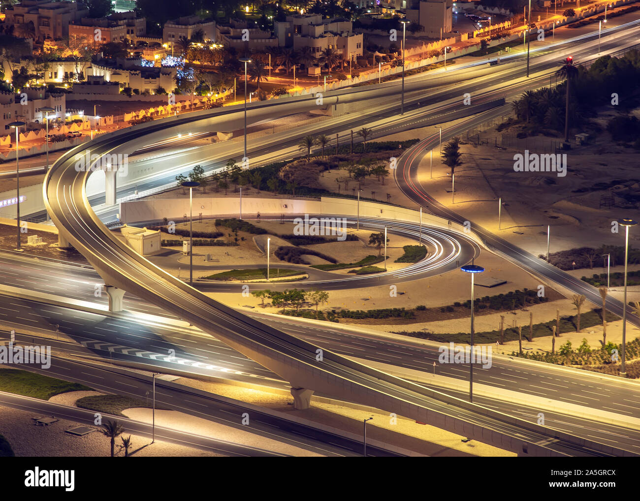 Doha bridges hi-res stock photography and images - Alamy