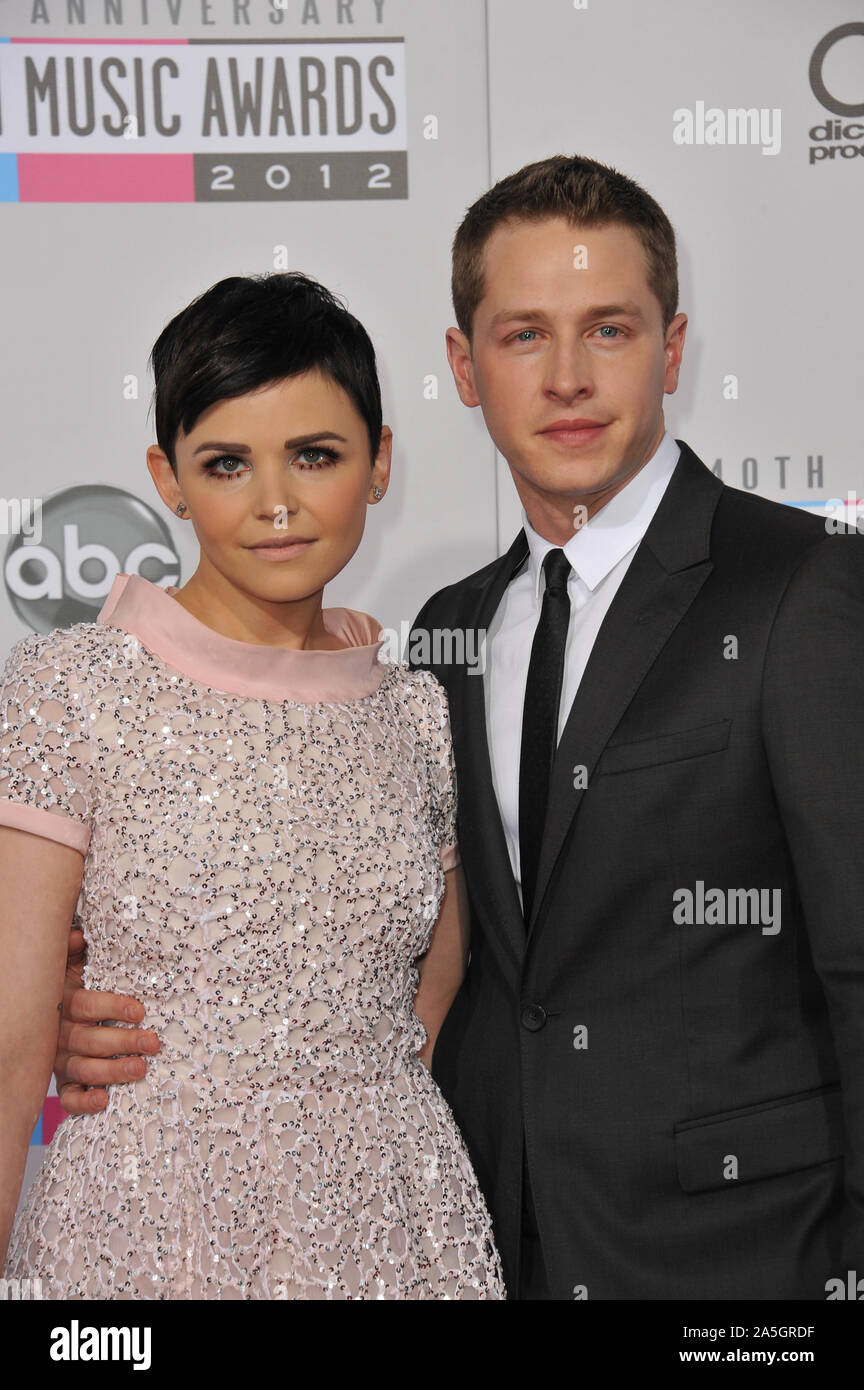 LOS ANGELES, CA. November 18, 2012: Ginnifer Goodwin & Josh Dallas at ...
