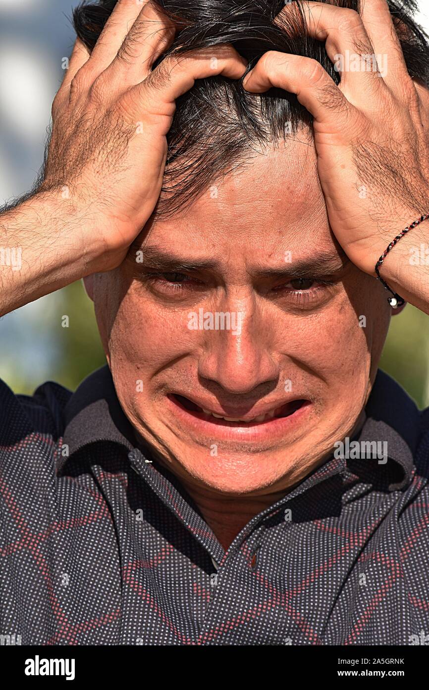 Person And Anxiety Stock Photo - Alamy