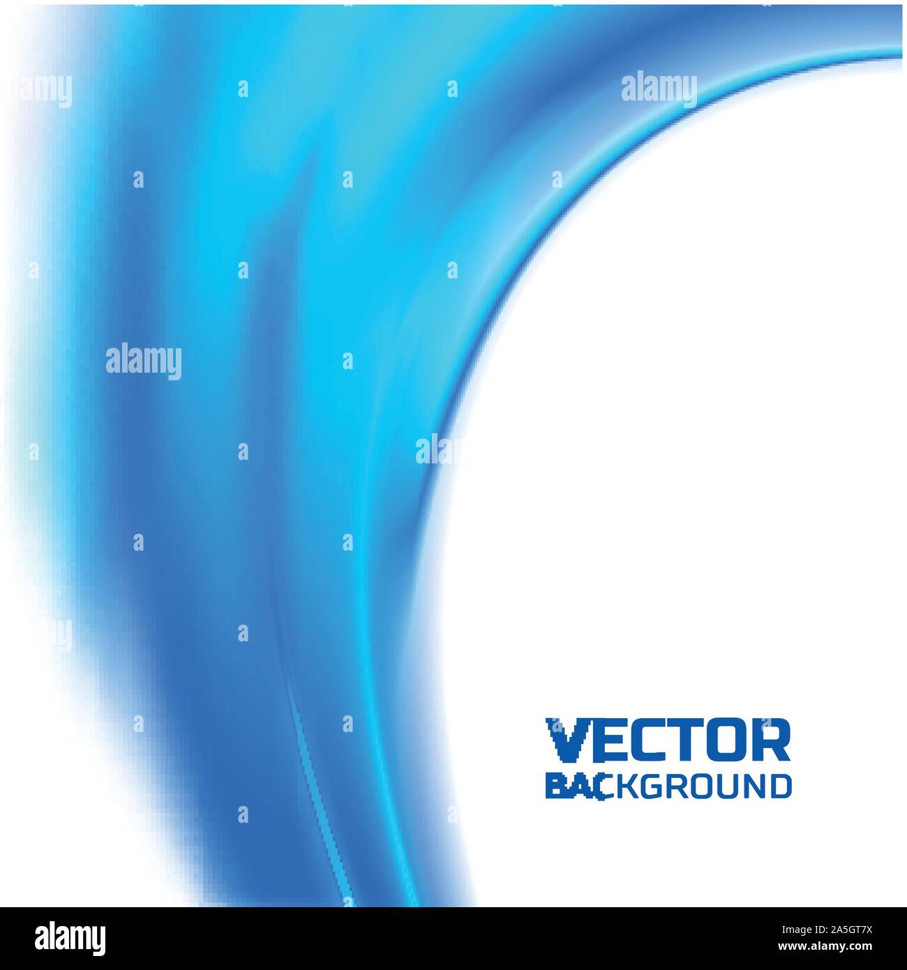 Abstract blurred blue flow background Stock Vector Image & Art - Alamy