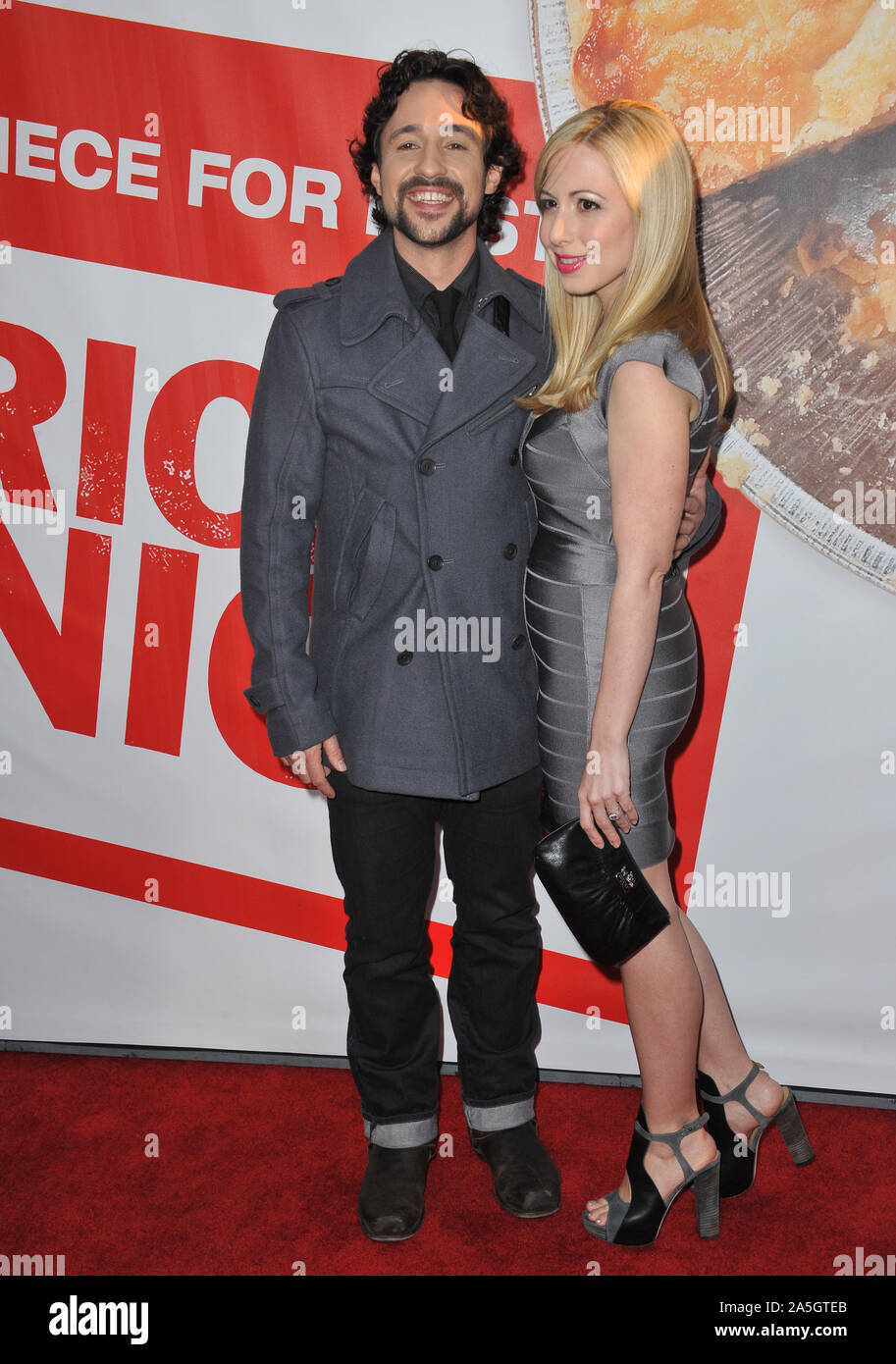 LOS ANGELES, CA. March 19, 2012: Thomas Ian Nicholas & wife Collette at ...