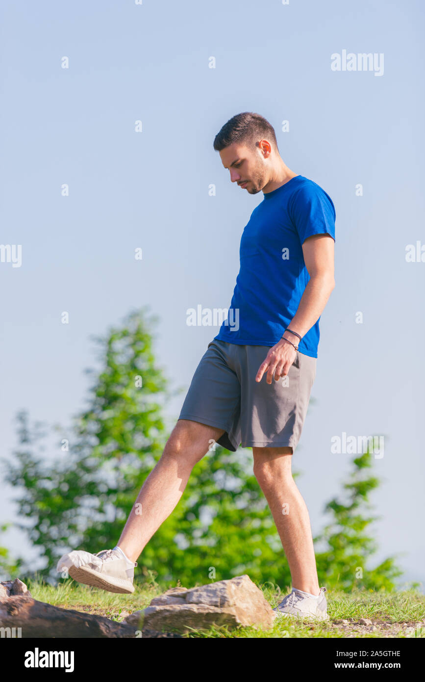 Push over the edge hi-res stock photography and images - Alamy
