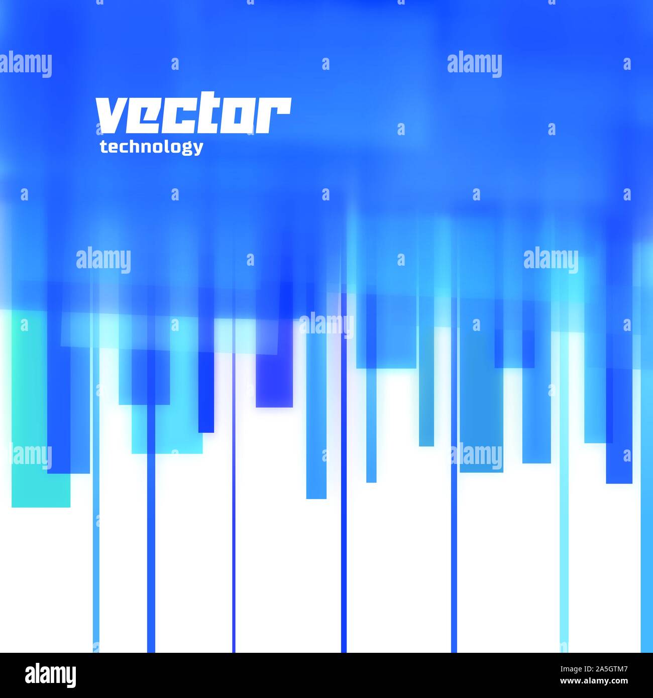 Vector background with blue blurred lines Stock Vector Image & Art - Alamy