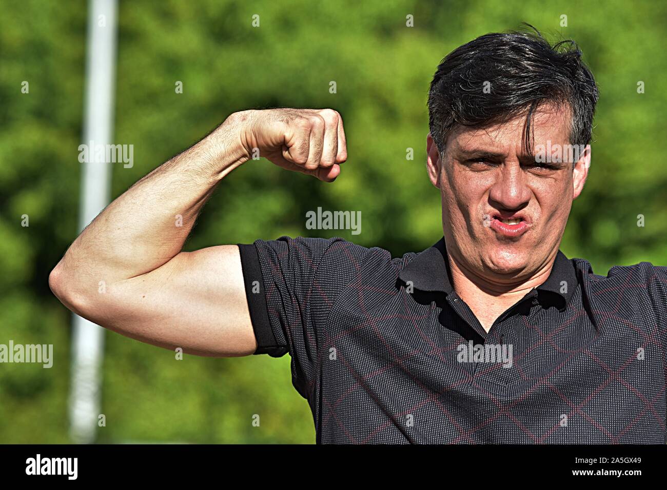 Strong Diverse Person Stock Photo - Alamy