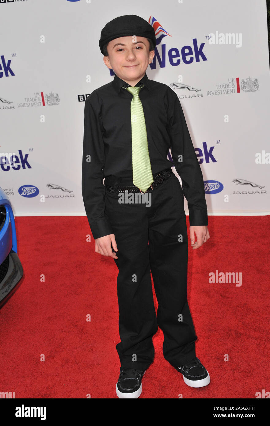 LOS ANGELES, CA. April 24, 2012: Atticus Shaffer at the official launch ...