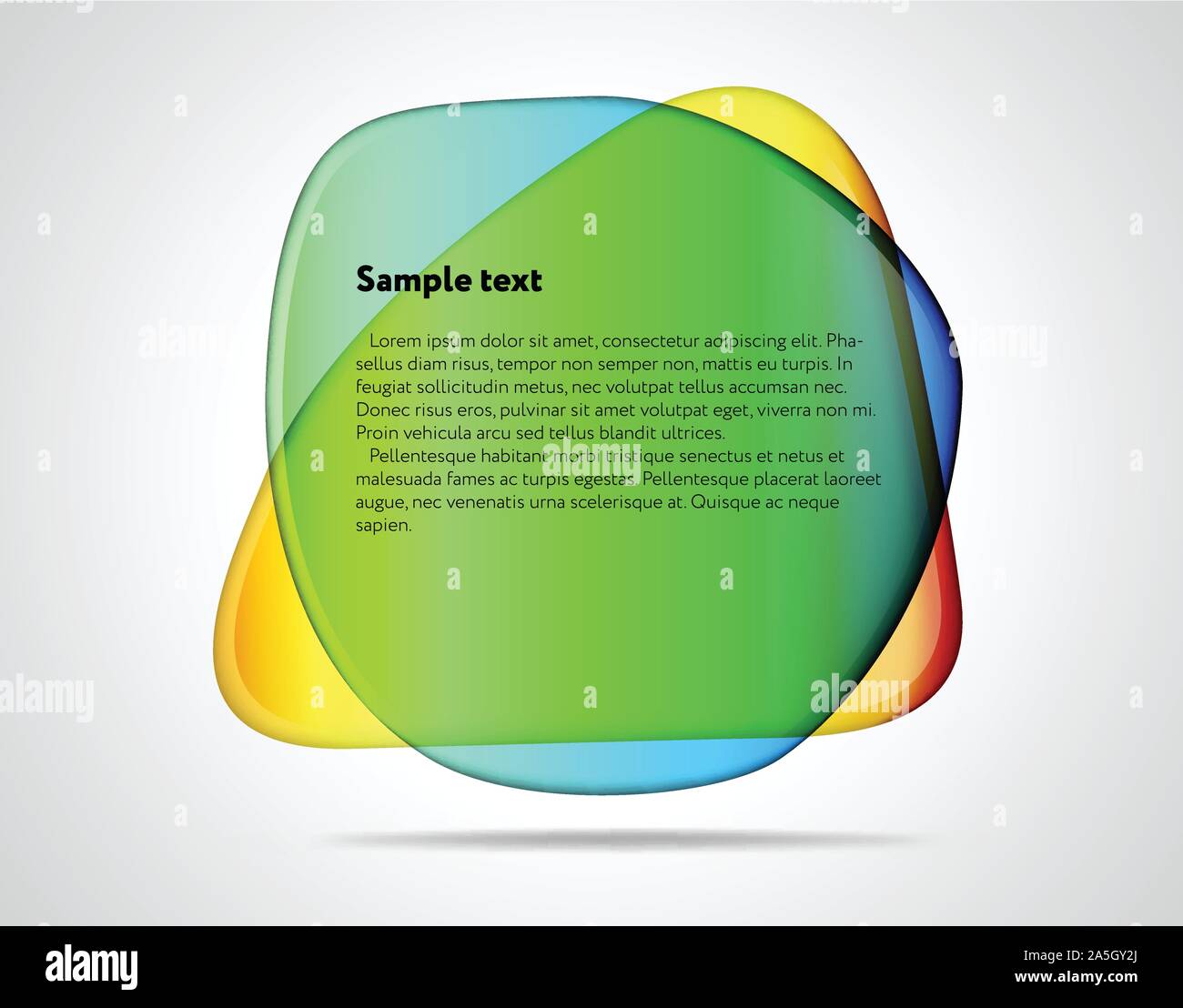 Colorful glass placeholders Stock Vector Image & Art - Alamy