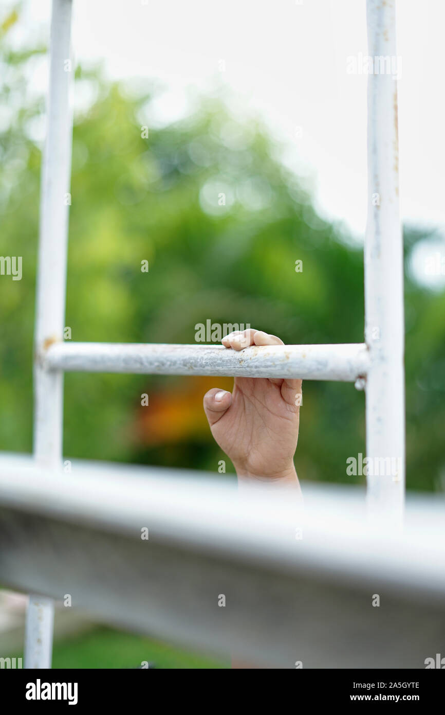 Hand gripping bar hi-res stock photography and images - Alamy