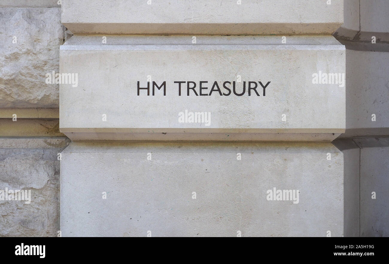 Hm treasury sign hi-res stock photography and images - Alamy