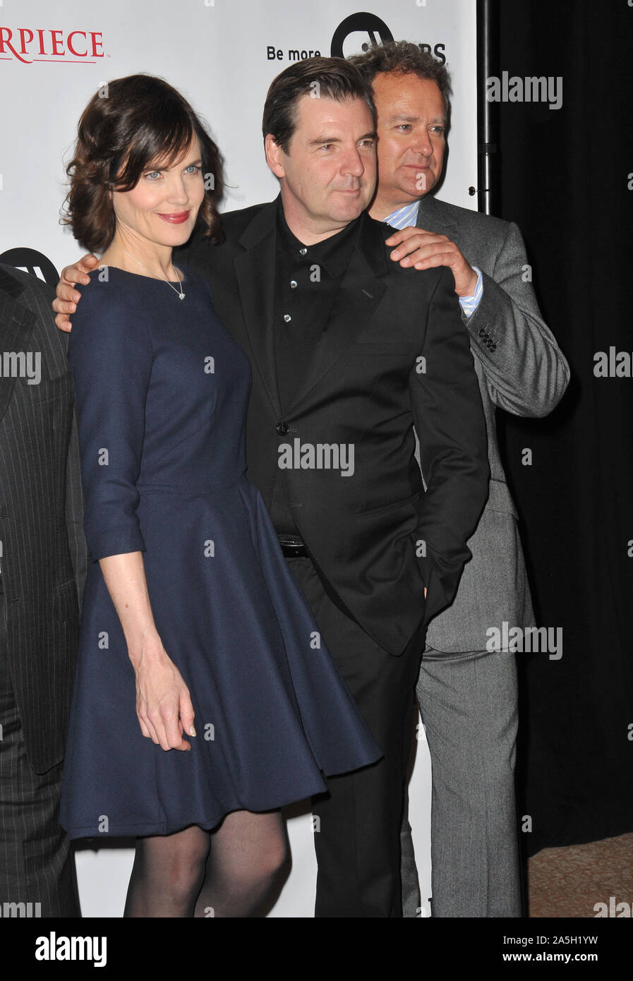 LOS ANGELES, CA. July 21, 2012: Elizabeth McGovern & Brendan Coyle ...