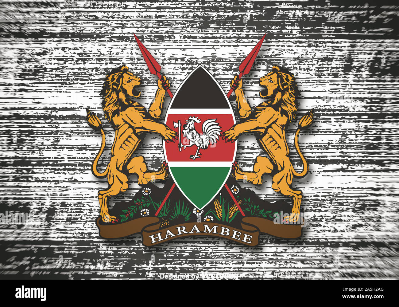 Kenyan Coat Of Arms