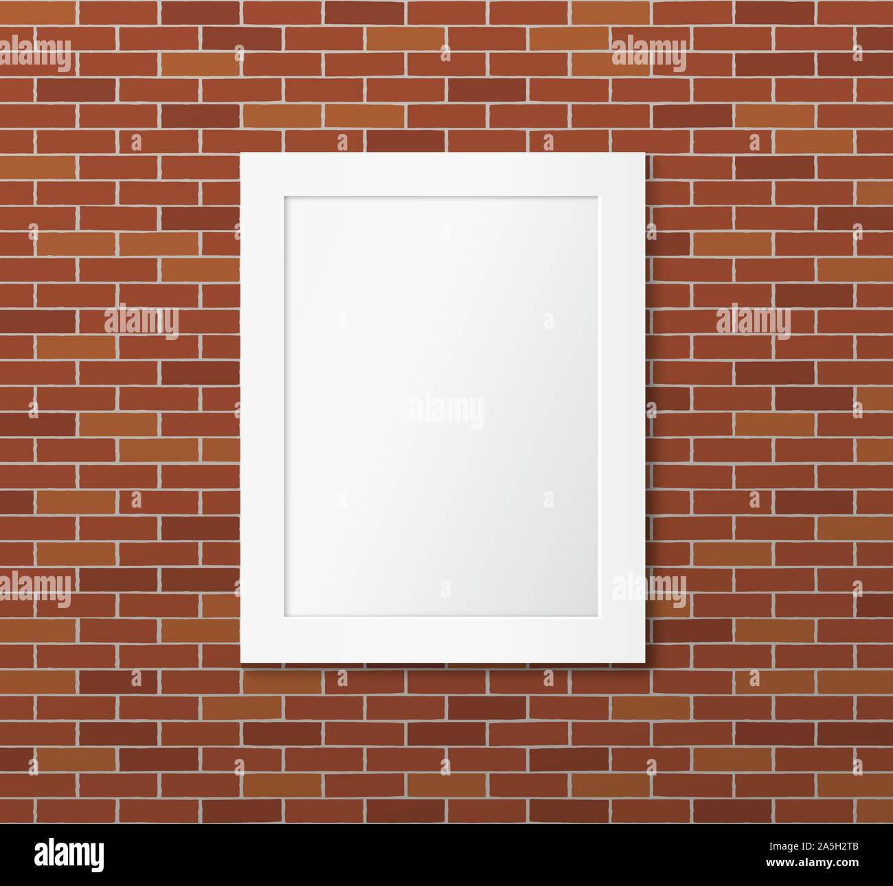 Frame on empty white Stock Vector Images - Alamy