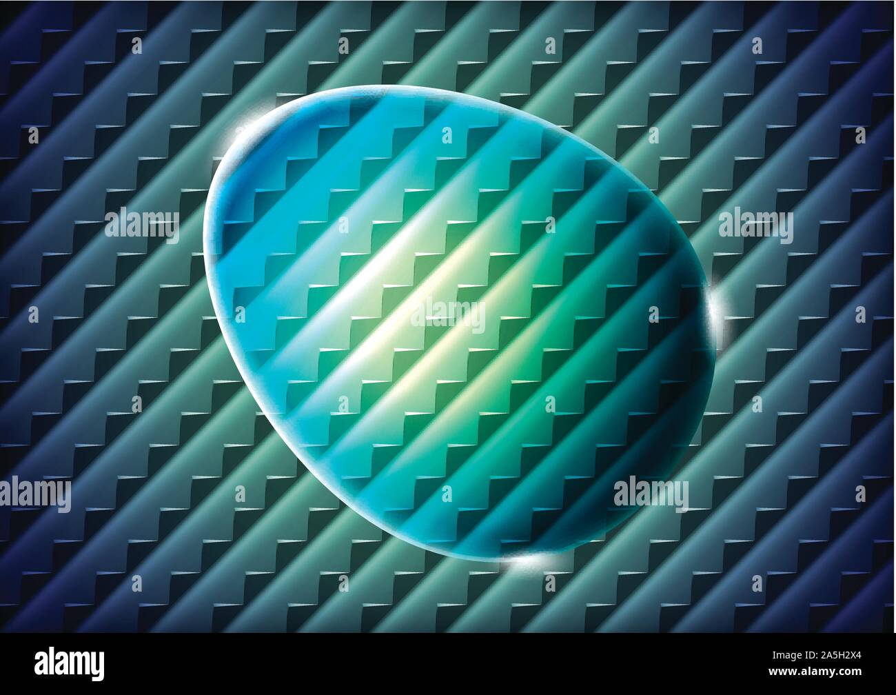 Abstract green glass egg Stock Vector Image & Art - Alamy