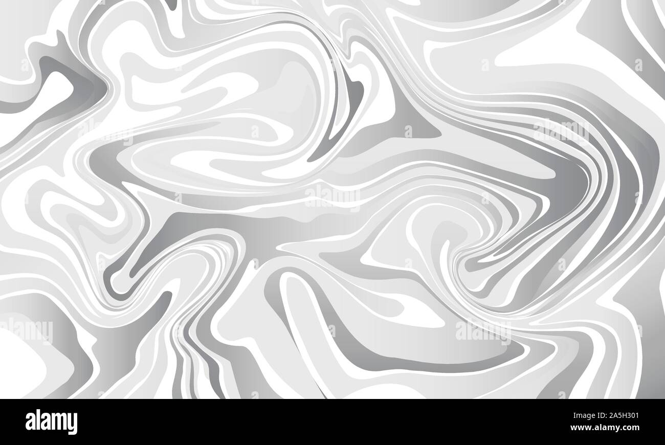 Marble texture. Light gray liquid background Stock Vector Image & Art ...