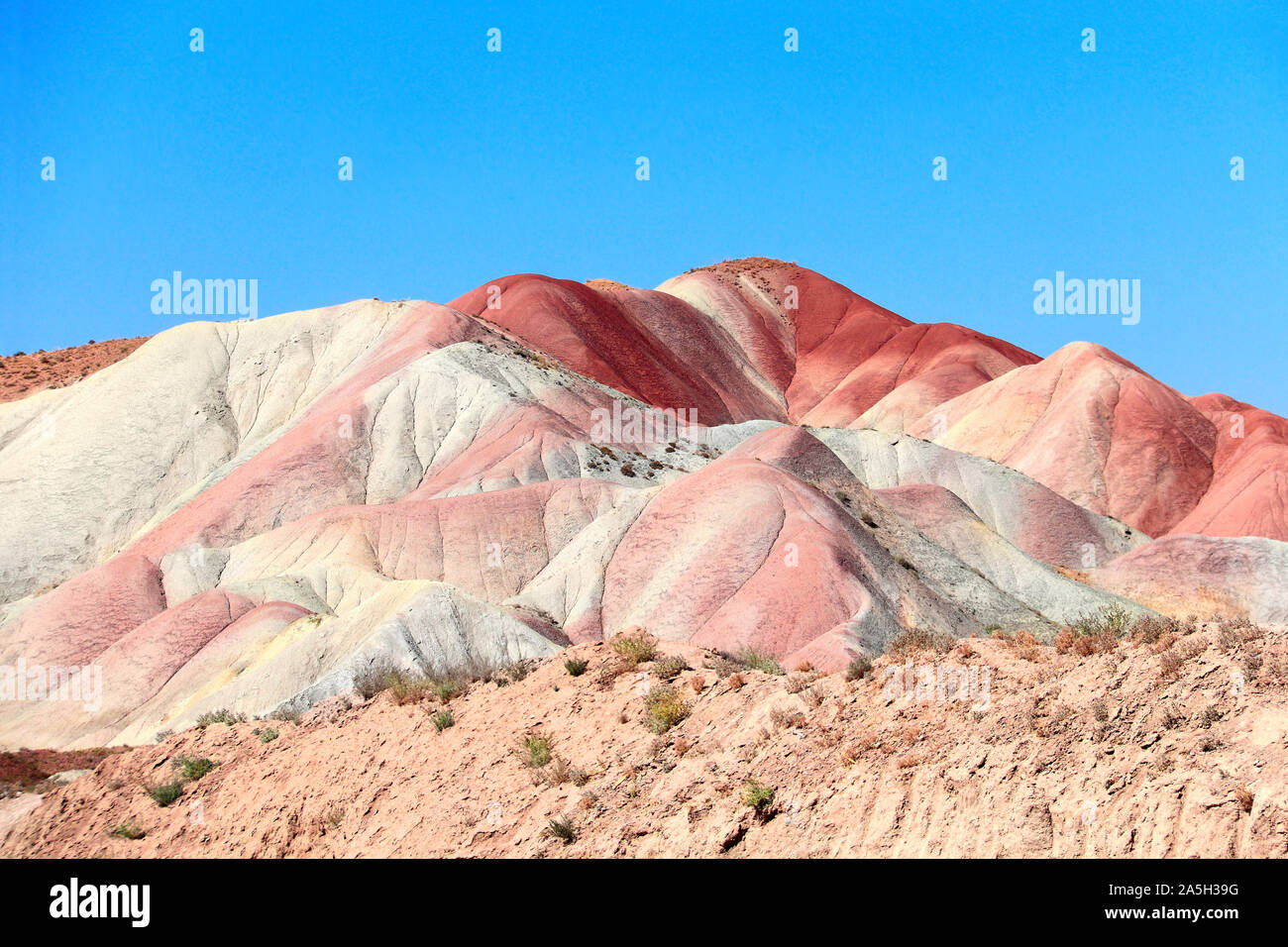 Multi colored mountains hi-res stock photography and images - Alamy
