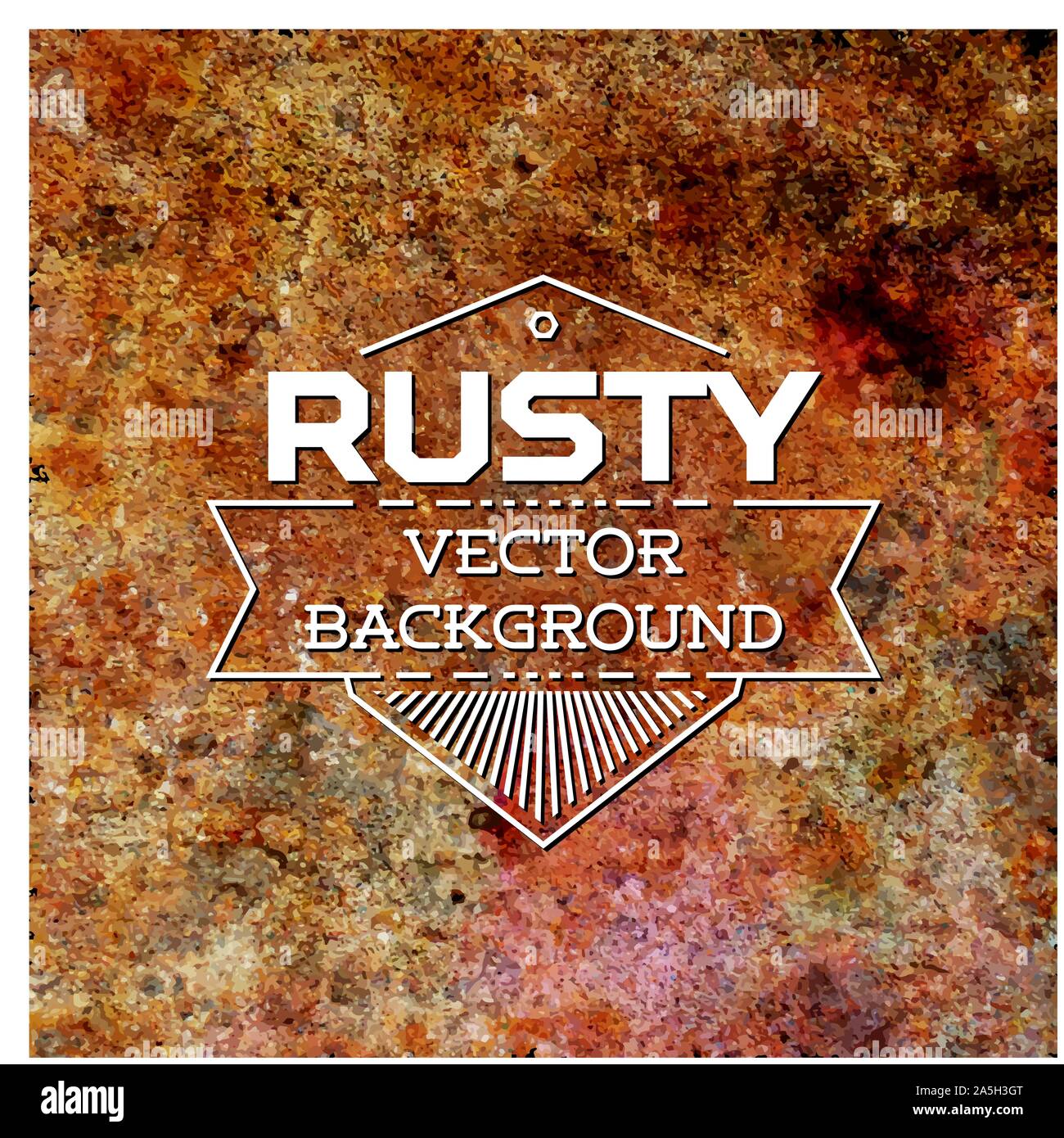 Rusty metal vector background Stock Vector Image & Art - Alamy