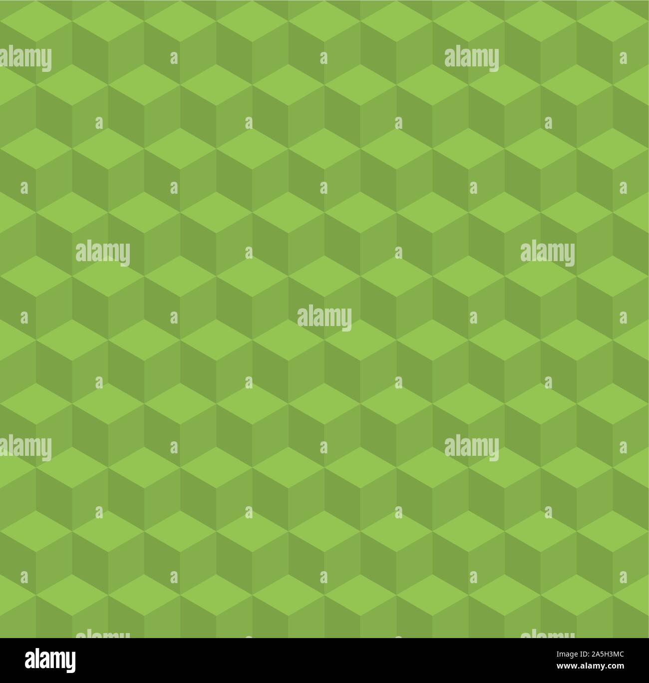 Greenery vector pattern with volume cubes Stock Vector Image & Art - Alamy