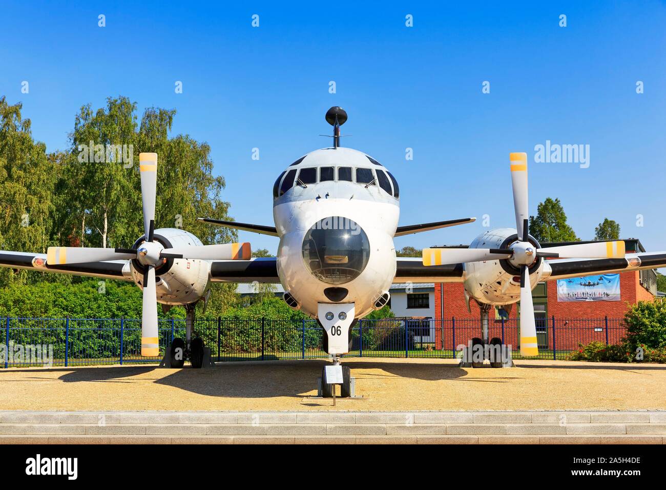 Sea reconnaissance aircraft breguet br 1150 atlantic hi-res stock ...