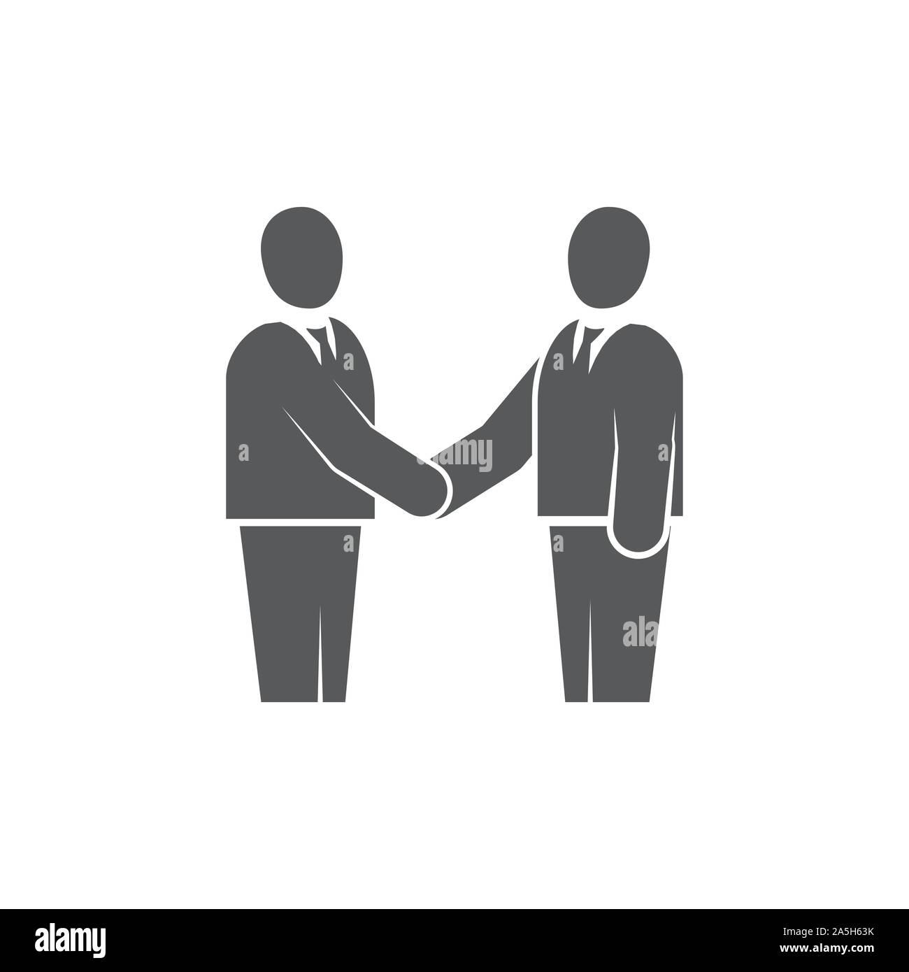 Handshake icon hi-res stock photography and images - Alamy