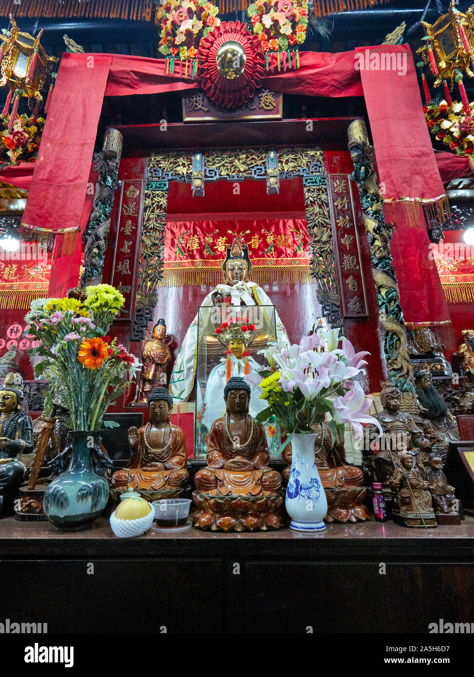 Interior of tin hau temple hi-res stock photography and images - Alamy