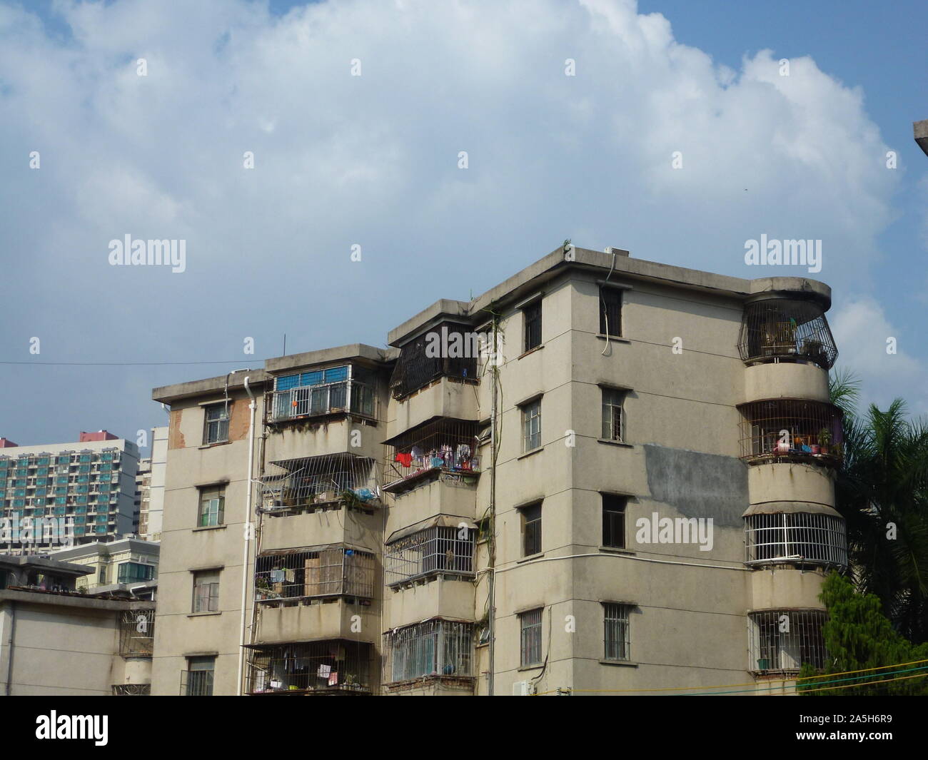 Old residential building Stock Photo - Alamy