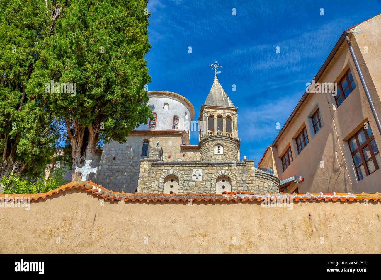 Krka monastery. 14th century Serbian Orthodox Church monastery ...
