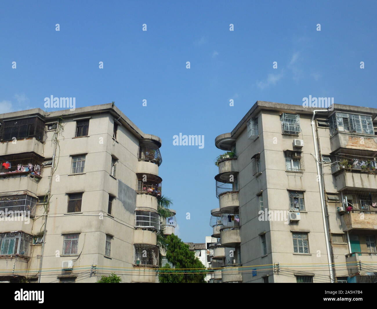 Old residential building Stock Photo - Alamy