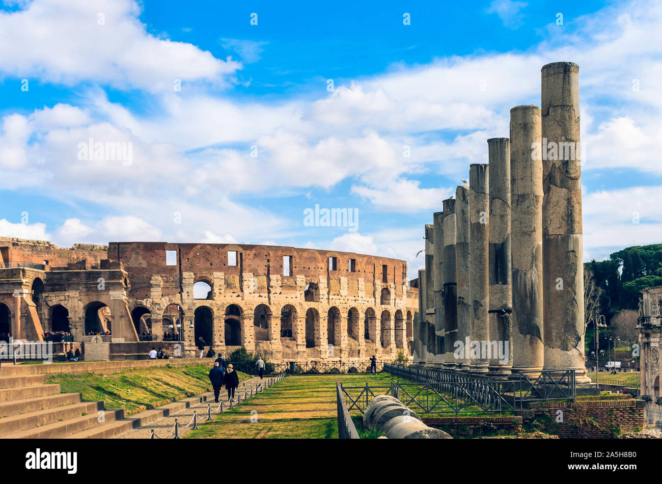 Rome scenic view hi-res stock photography and images - Alamy