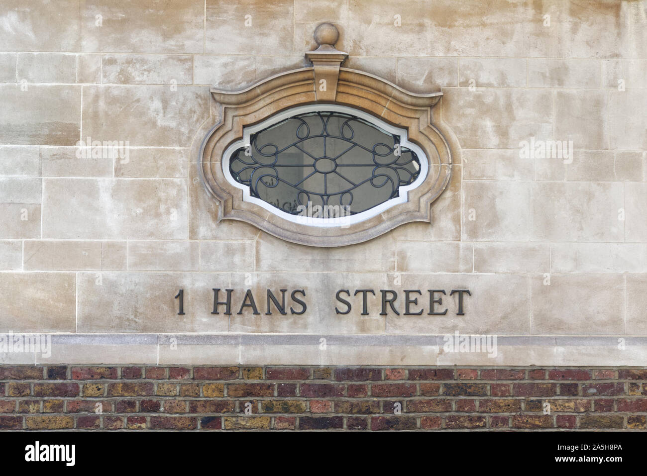 1 Hans Street, London Stock Photo - Alamy